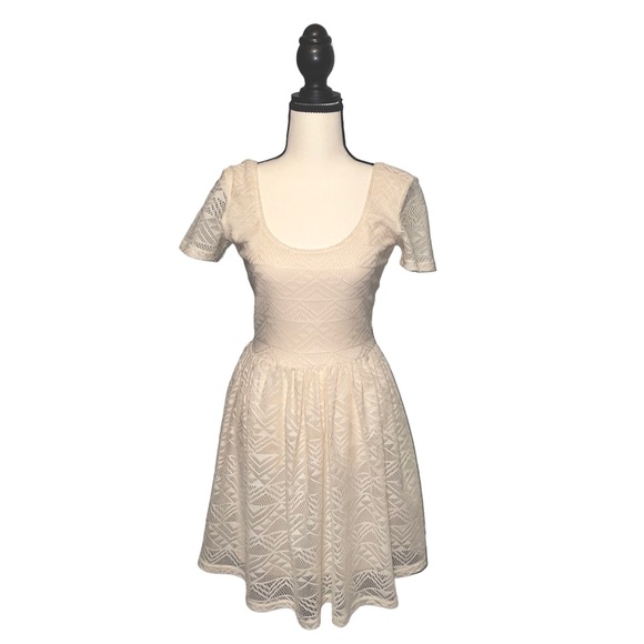 ASOS | Dresses | Asos Cream Tribal Lace Dress | Poshmark